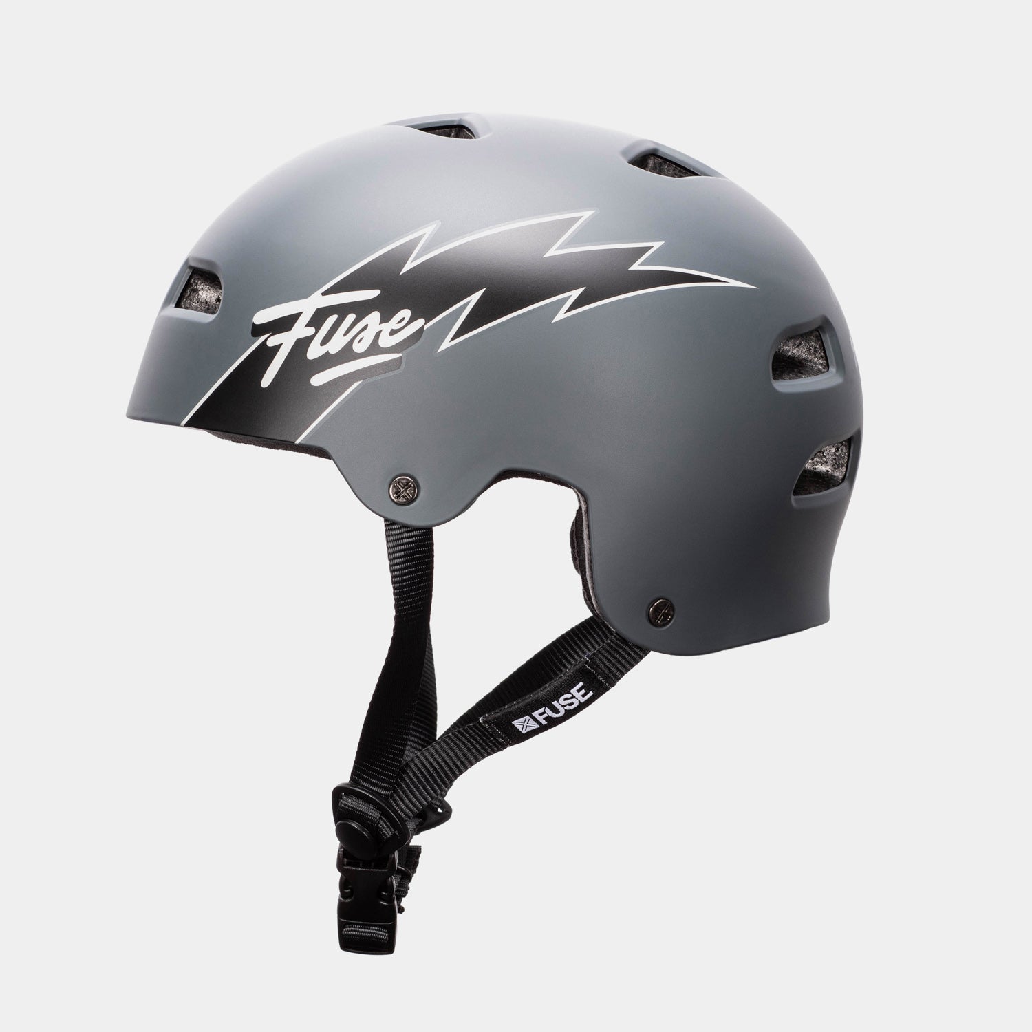 ALPHA Helmet Matt Flash Grey – Fuse Protection